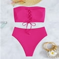 Caihaooo 2024 Women Sexy Cute Split Bikini Swimsuit High Waisted Bikini