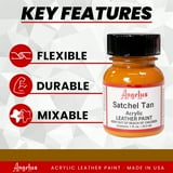 Angelus Acrylic Leather Paint, 1 oz., Satchel Tan - Walmart.com