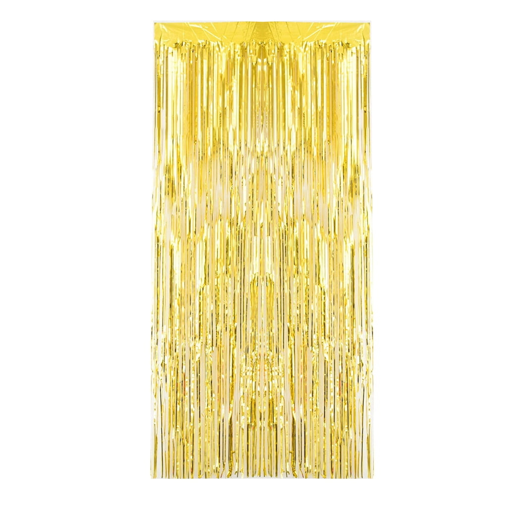 Linyer 1x2m Foil Fringe Curtain Fringe Backdrop Photography Props ...