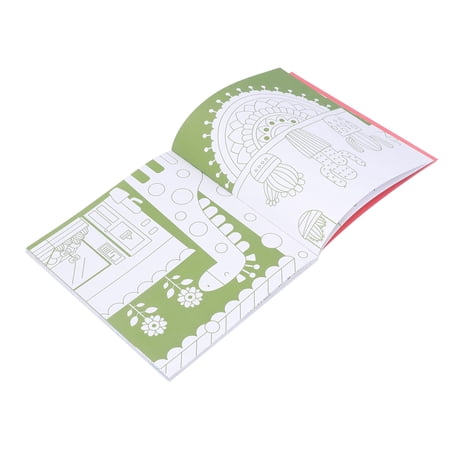 Graffiti Coloring Book, Beautiful Coloring Book Scenario Story Page For ...