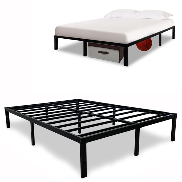 Queen Platform Bed Rails