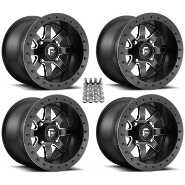 Fuel Kompressor ATV Wheels Red 18" Sportsman 550 850 1000 - Walmart.com