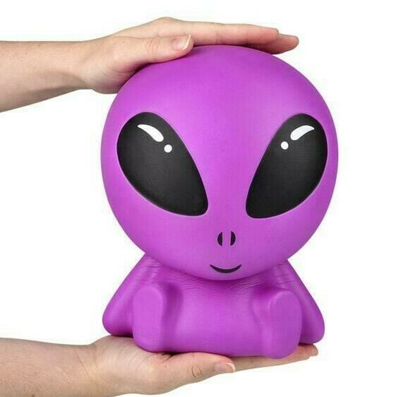 JUMBO SQUISH GALACTIC ALIEN 9.25" - 1 Random Color Per Order - Walmart.com