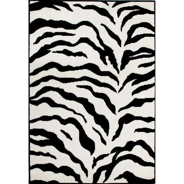 nuLOOM Machine-Made Zebra Print Area Rug or Runner - Walmart.com