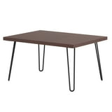 LTL Duraline Table Legs Wired Black Steel 16", Set of 4 - Walmart.com