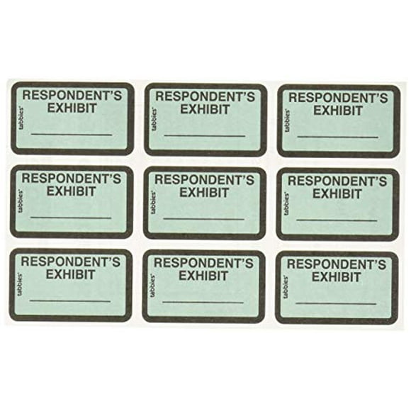 Exhibit Labels