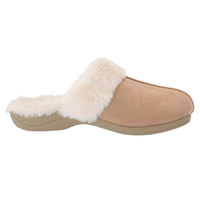 Powerstep Luxe Orthotic Slippers Taupe - Walmart.com