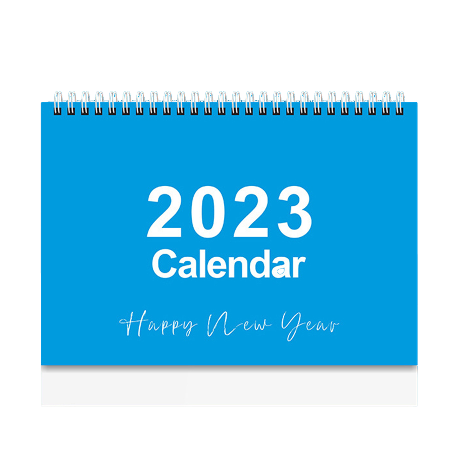 Lohuatrd Desktop Calendar English Print Clear Pattern Twin Spiral ...