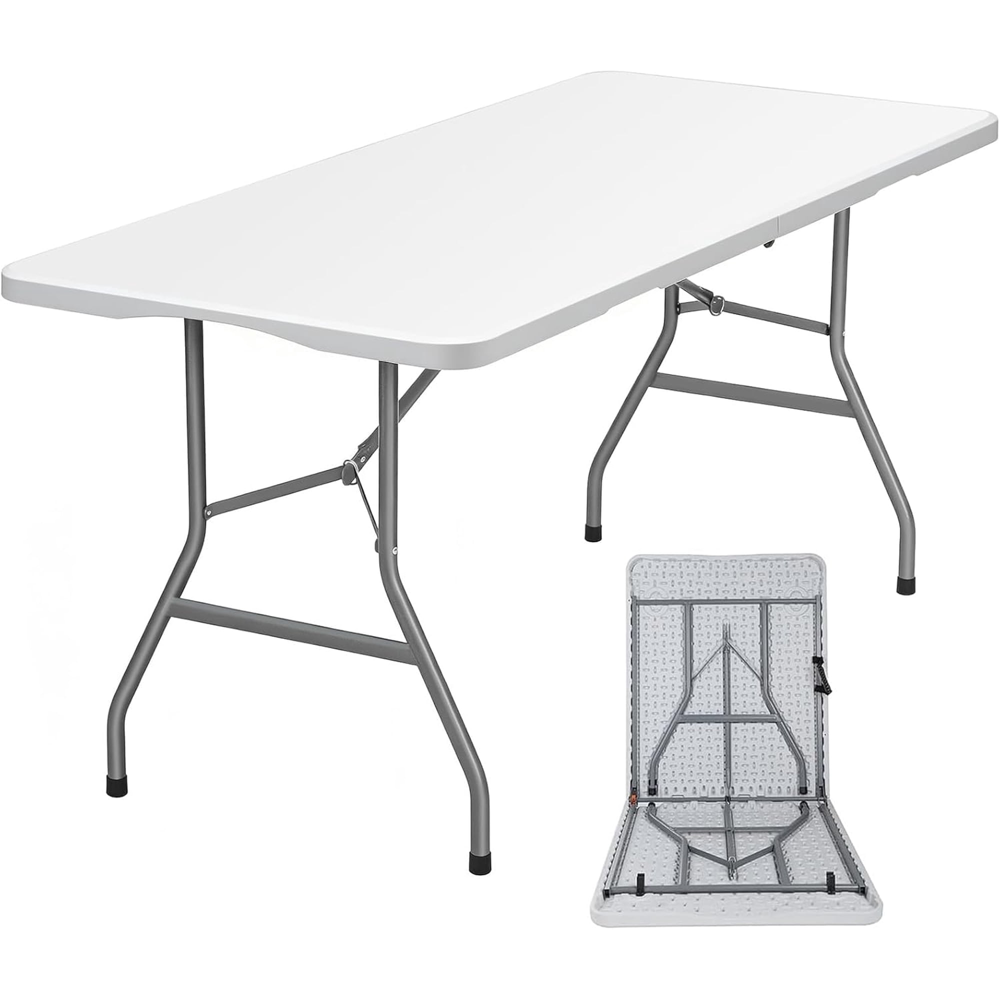 Click here for Nobrand Folding Table 6ft Plastic Table Indoor And... prices