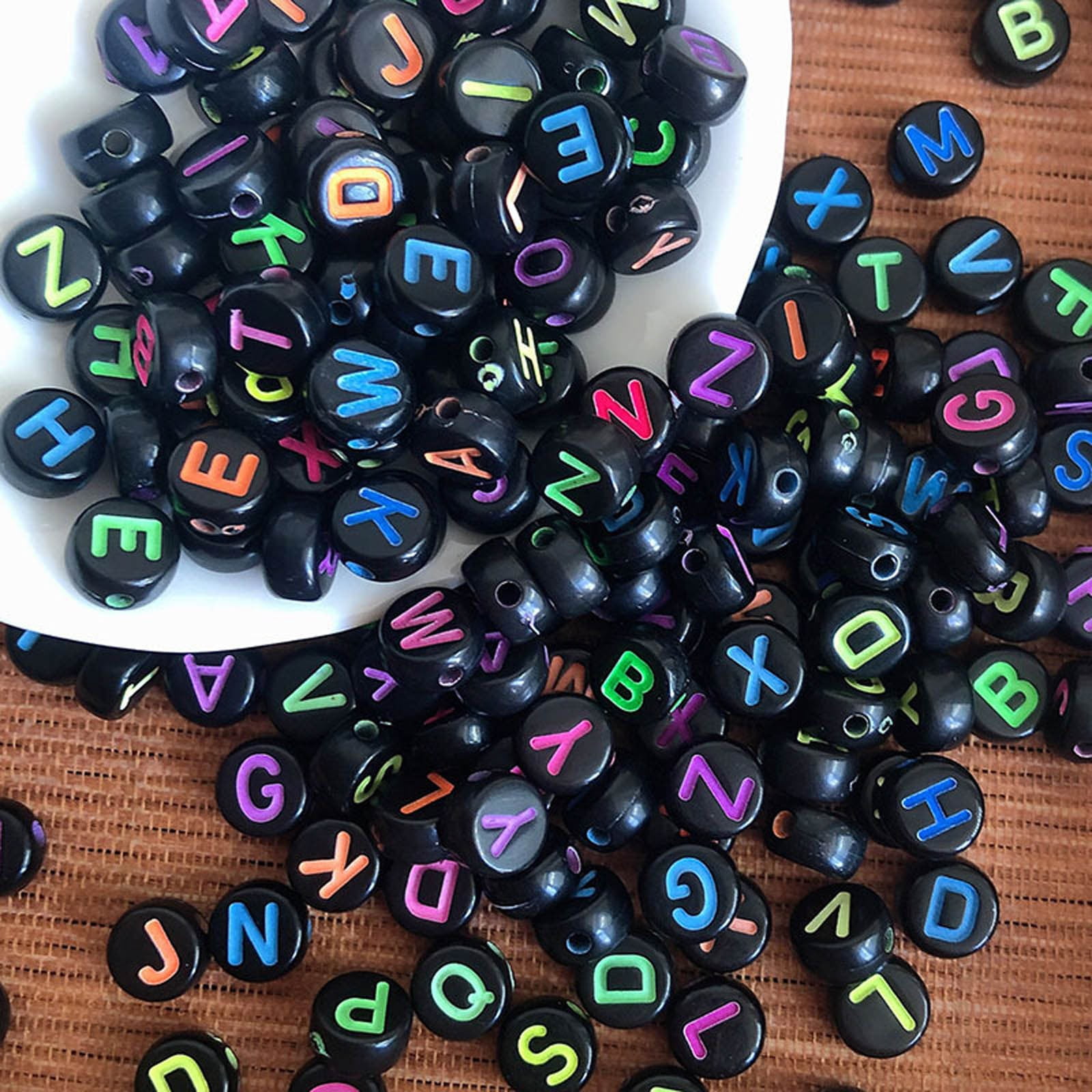 Click here for Wifklsiipg Colorful Bracelet Diy Beaded 4x7mm Acry... prices