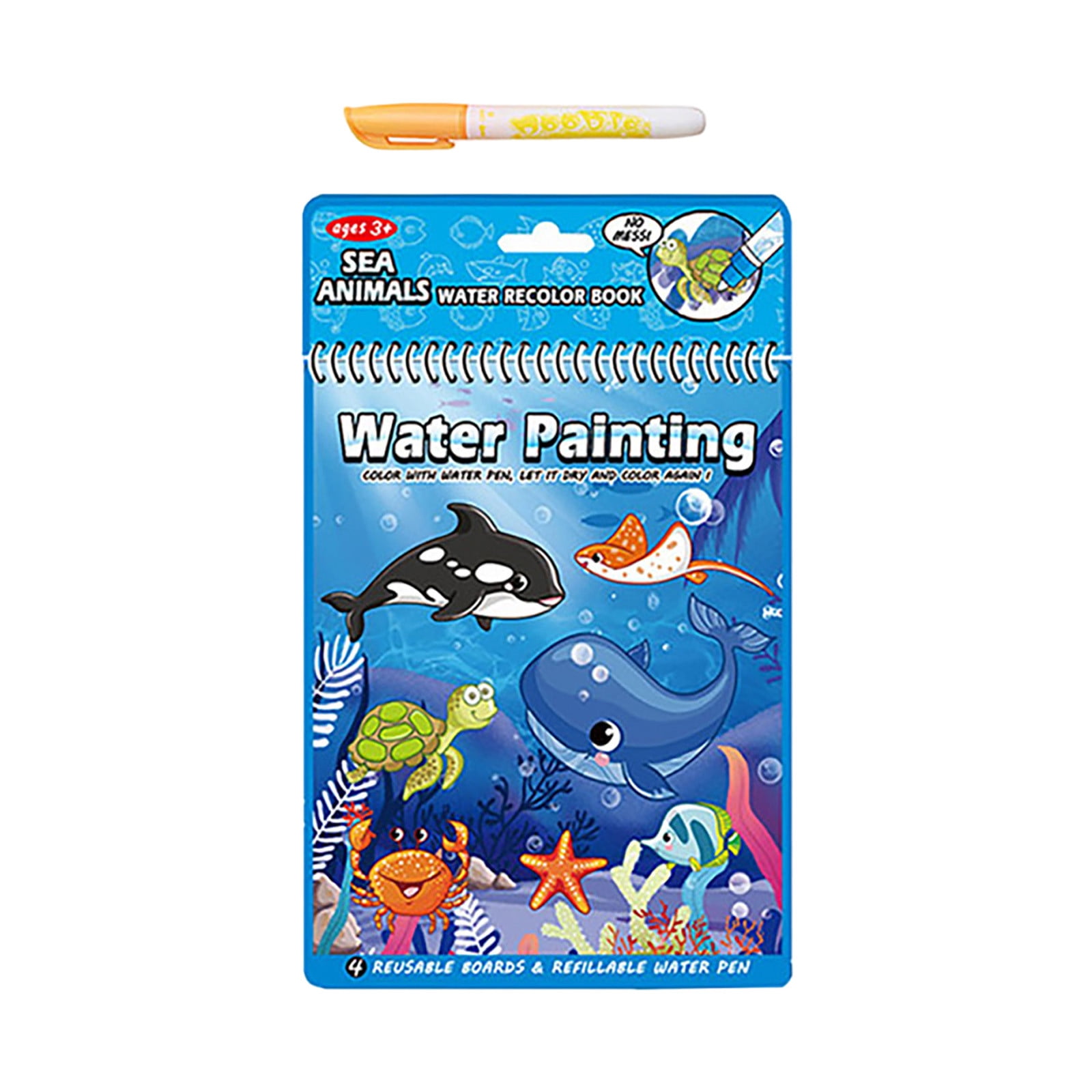 Click here for Binwennn Water Doodle Busy Book Reusable Water Col... prices