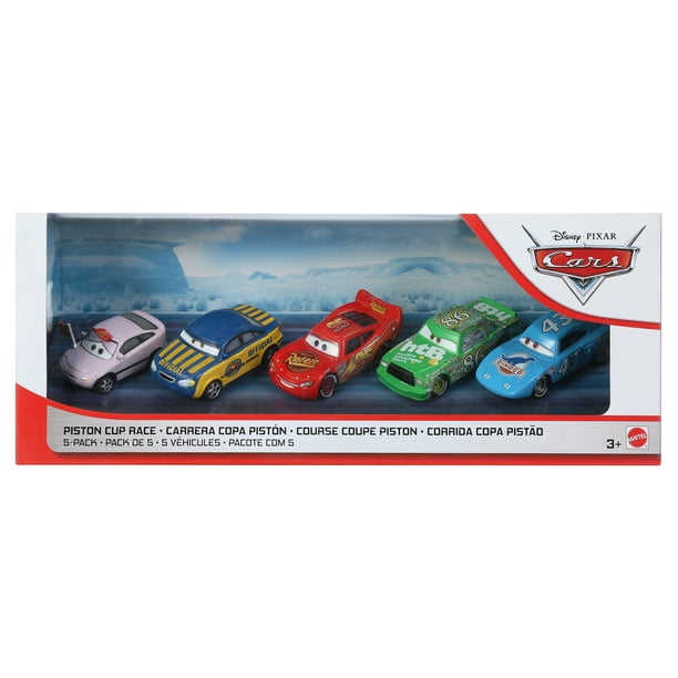 Disney Pixar Cars Piston Cup Race 5-Pack Toy Racers - Walmart.com