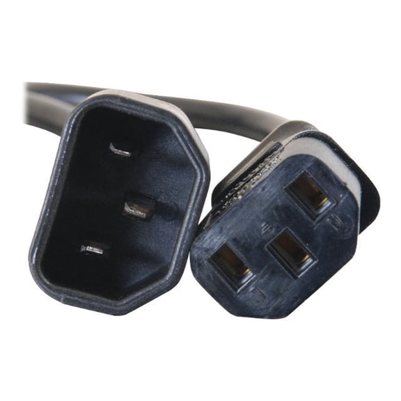 Black Box 6ft IEC 320 C13 Socket to IEC 320 C14 Plug Molded Extension ...