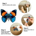 Butterfly Window Decals 40 Pack, Spring Anti-Collision Stickers for ...