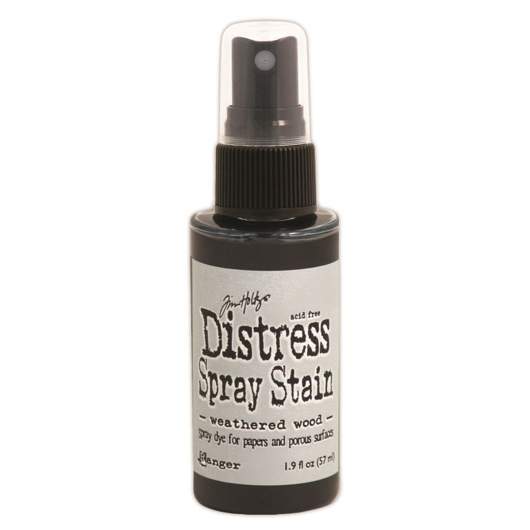 Tim Holtz Distress Spray Stain 1.9oz Weathered Wood - Walmart.com