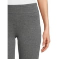 Athletic Works Women's Mid Rise Slim-Leg Capri Leggings, Sizes S-XXL ...