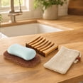 36 Pcs Soap Saver Set with Wooden Soap Holders Soap Bags and Drain Soap ...