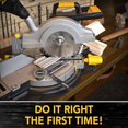 [2-pack] Aluminum Miter Saw Protractor | 7-Inch Rust Proof Angle Finder ...