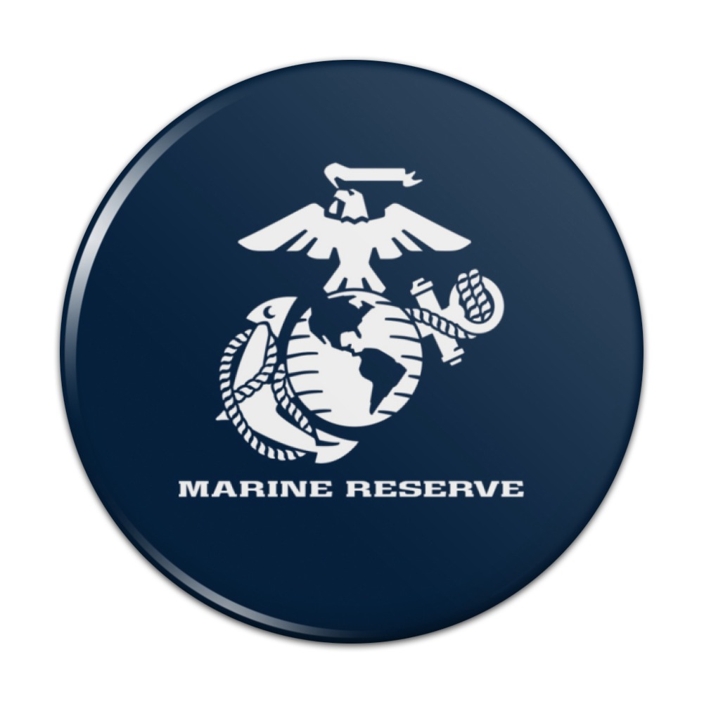 Marine Reserve MARFORRES USMC Blue White Logo Officially Licensed ...