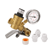 Shurflo 65 PSI Wall Mount Water Pressure Regulator, Chrome - Walmart.com