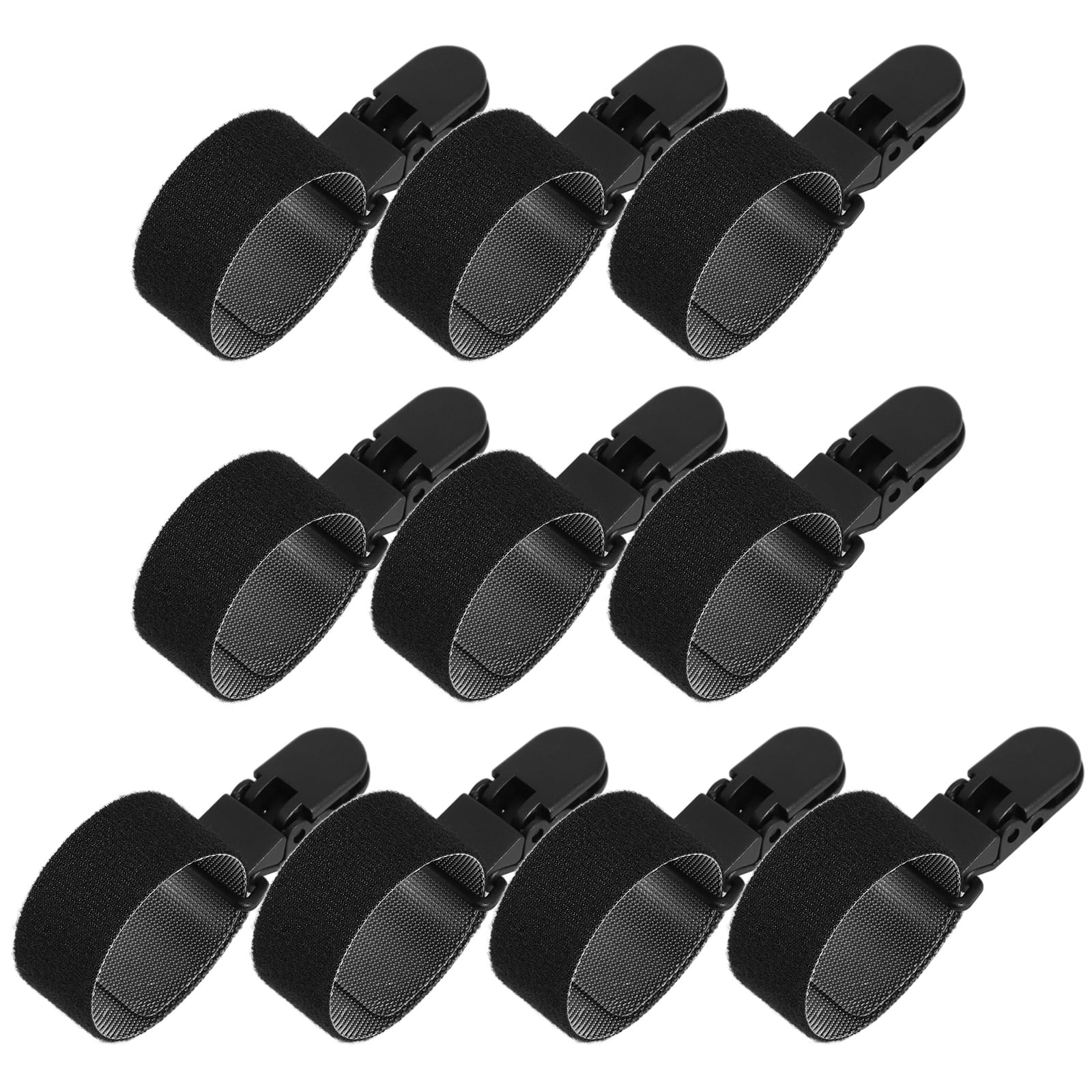 YQHWQ 10-piece flagpole clamp for outdoor house flag stand garden flag ...
