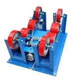 Wheel Welding Turning Roller Frame Conventional Wire Controlled Rubber ...