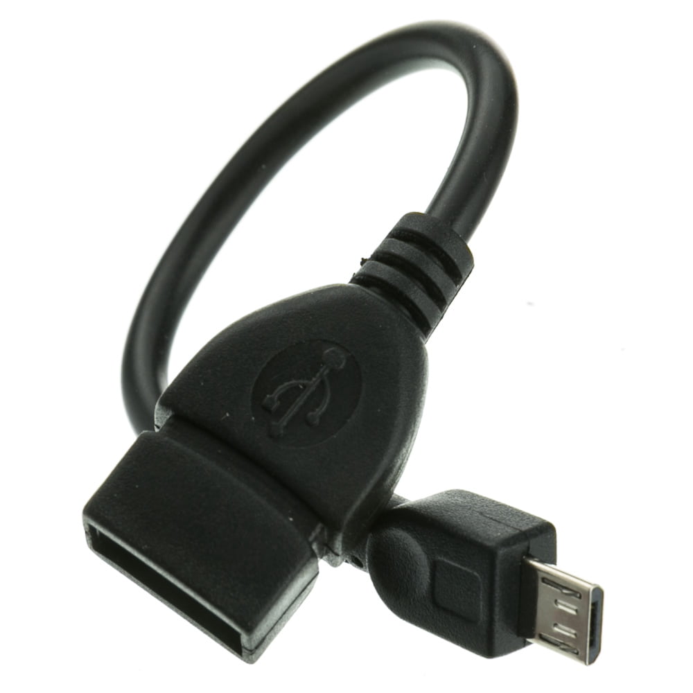 Cable Central LLC (10 Pack) USB OTG Adapter, Male to USB Type A Female ...