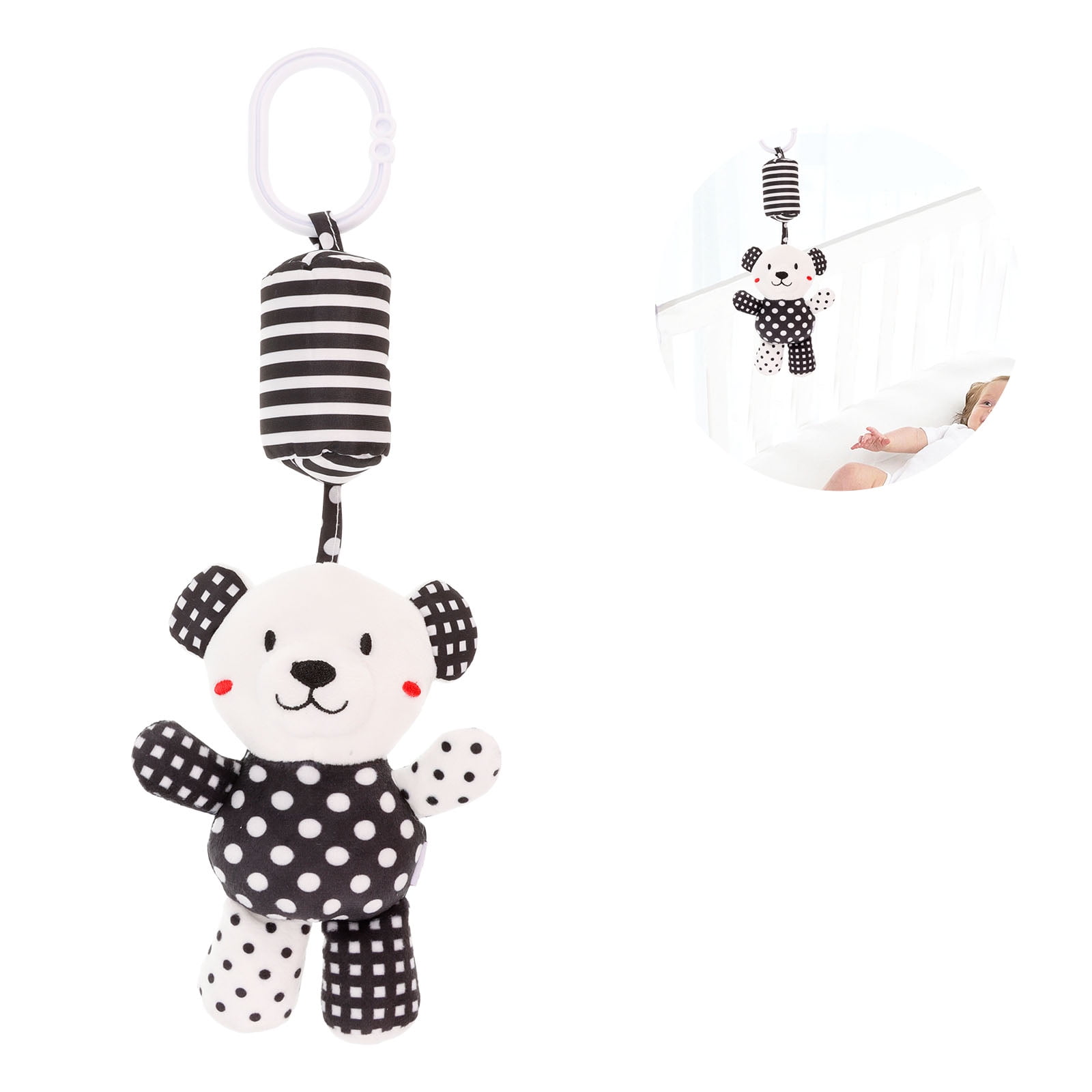 TureClos Hanging Rattle Toy Ability Cultivation Car Seat Stroller Toys ...