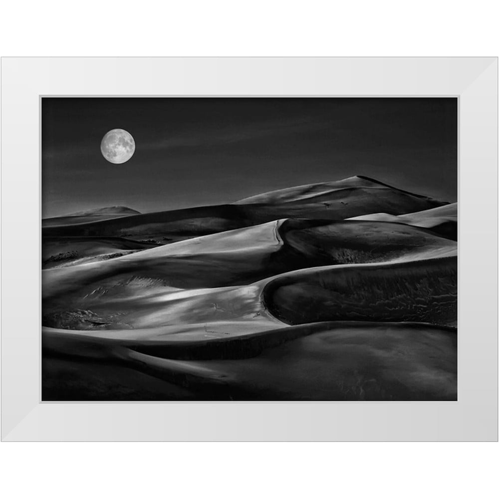 Depaepe, Yvette 24x19 White Modern Wood Framed Museum Art Print Titled ...