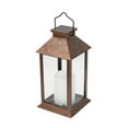 Mainstays Solar Lantern Bronze - Walmart.com