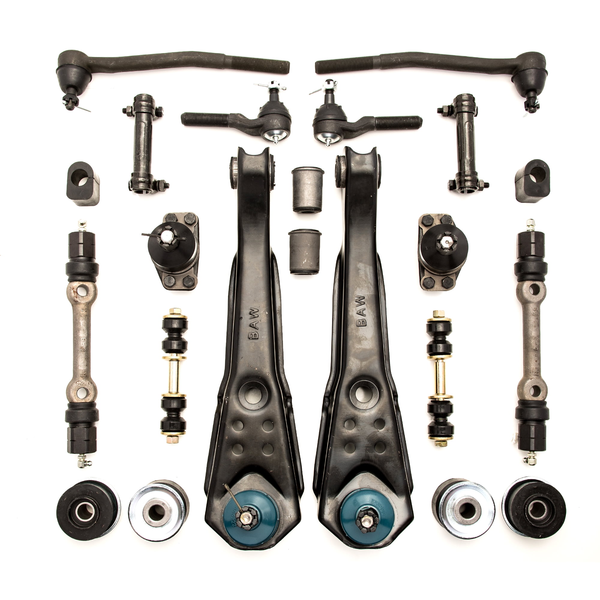Front End Suspension Rebuild Kit Fits 1967 Ford Mustang Power - Walmart.com