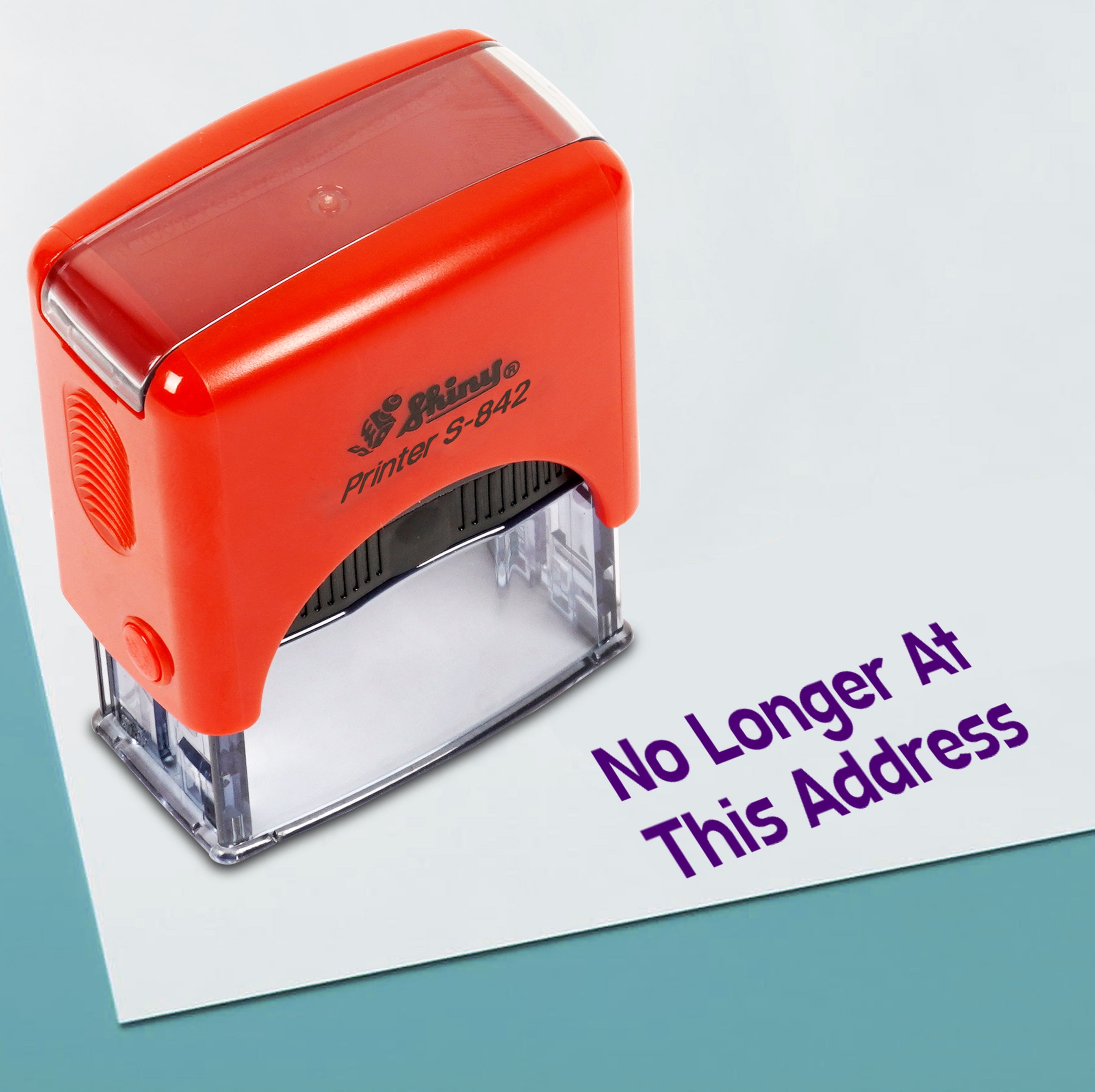 Printtoo No Longer At This Address Self Inking Rubber Stamp Pre,Inked ...