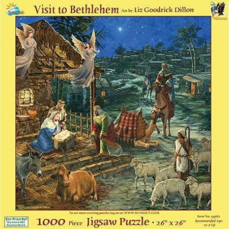 Visit to Bethlehem 1000 Pc Jigsaw Puzzle by SunsOut | Walmart Canada