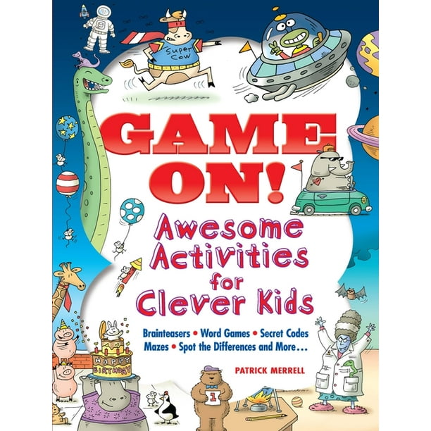 Dover Kids Activity Books: Game On! Awesome Activities for Clever Kids ...