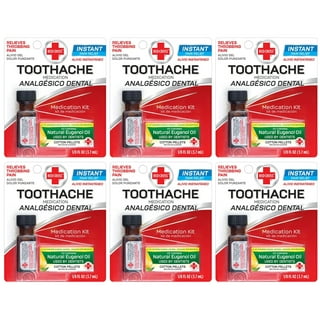Red Cross Toothache Complete Medication Kit Oz (Pack Of 2), 56% OFF