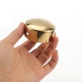 GETAJGHSD End Caps For Railings Round Handrail End Caps Golden ...