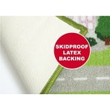 Delta Children Kids Large Road Map Activity Rug, 4’6" L x 3’3” W, City ...