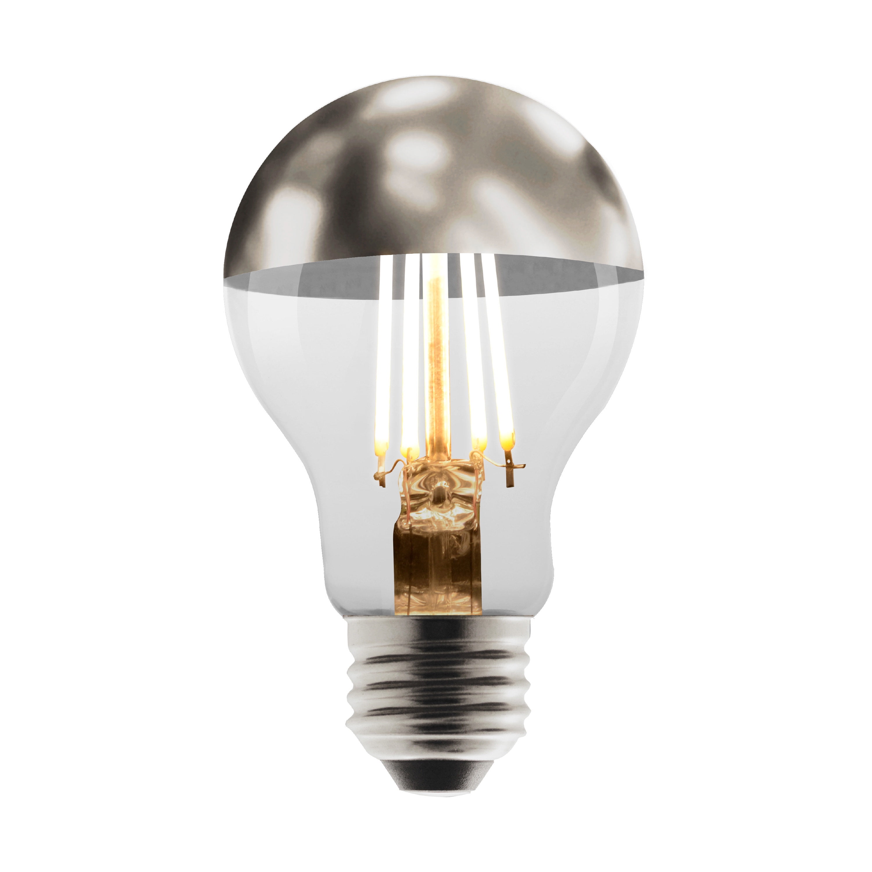 Better Homes & Gardens A19 Silver Dipped Vintage LED Soft White Light ...