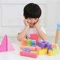 25 Pieces Foam Building Blocks 3.5cm Blocks - Walmart.com