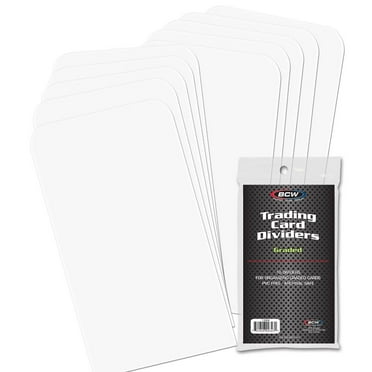 BCW 3X4 TOPLOAD CARD HOLDER - STANDARD (100 CT. PACK) - Walmart.com