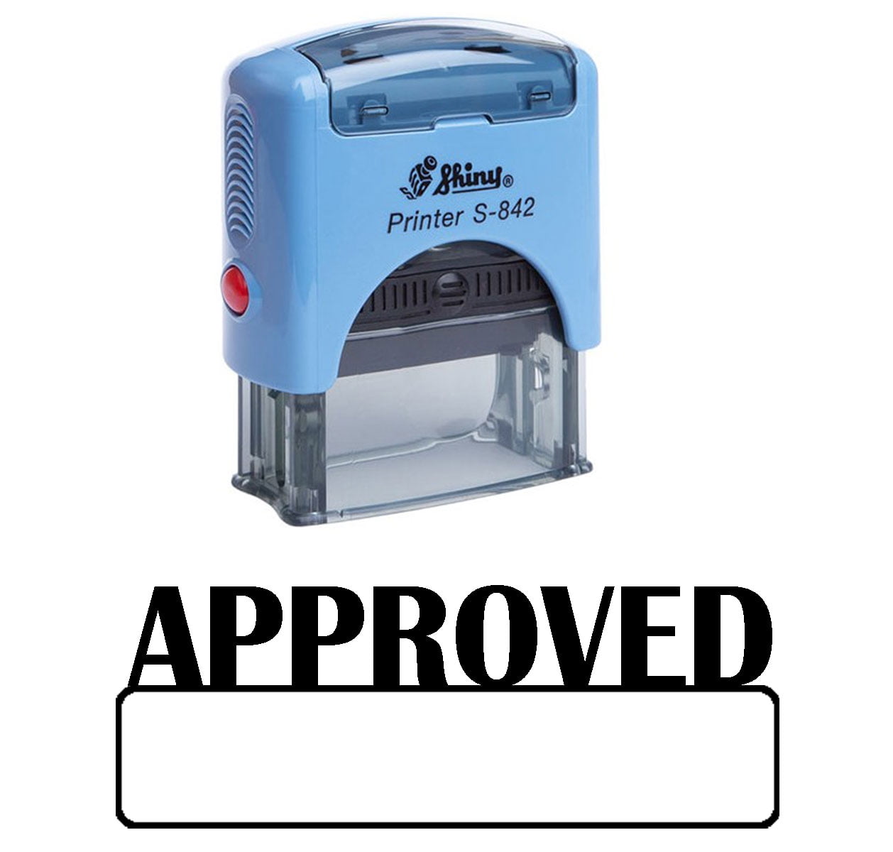 Printtoo APPROVED Self Inking Rubber Stamp Office Stationery Custom ...