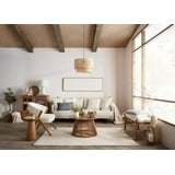 Bouclair Mango Wood Hourglass Side Table - Walmart.ca