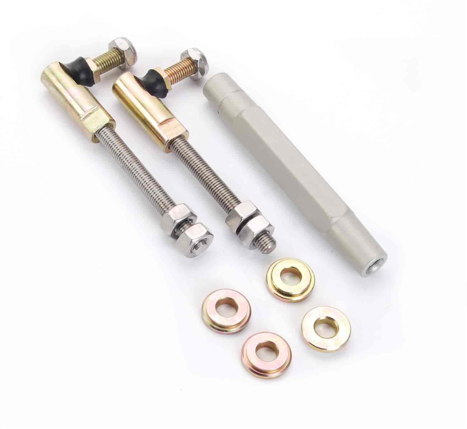 JEGS 15796 Adjustable Throttle Linkage Rod Universal (Holley/Edelbrock ...