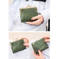 Womens Wallet RFID Small Compact Bifold Leather Vintage Wallet,Ladies ...