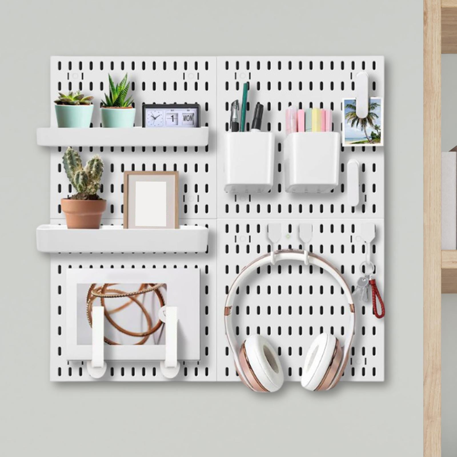 Kit de combinación de tablero perforado, organizador de pared para el ...