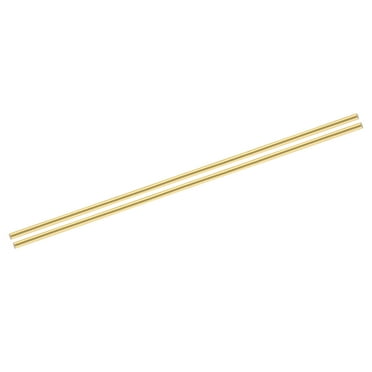 1Pack Brass Round Rods, 5/16 Inch Brass Solid Round Rod Lathe Bar Stock ...