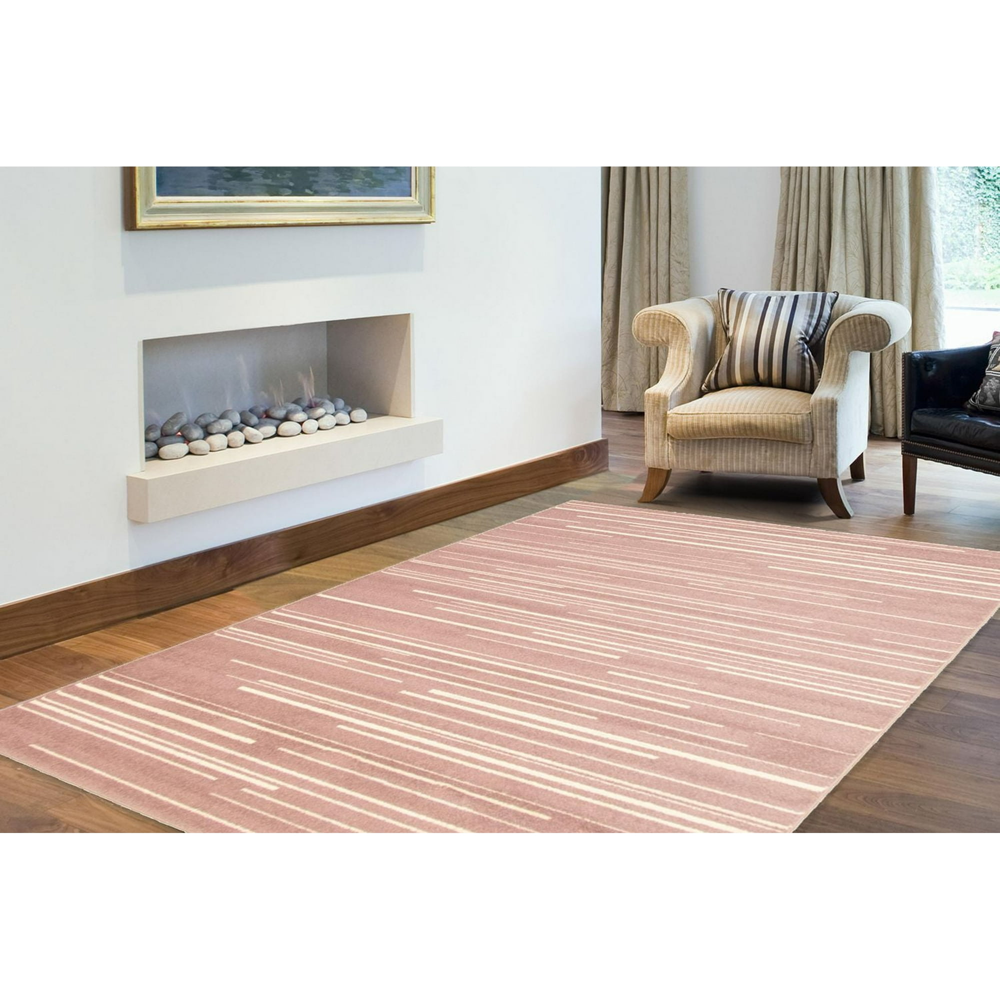 Click here for Ecarpet Striped Area Rug  Minimalist Style Modern... prices