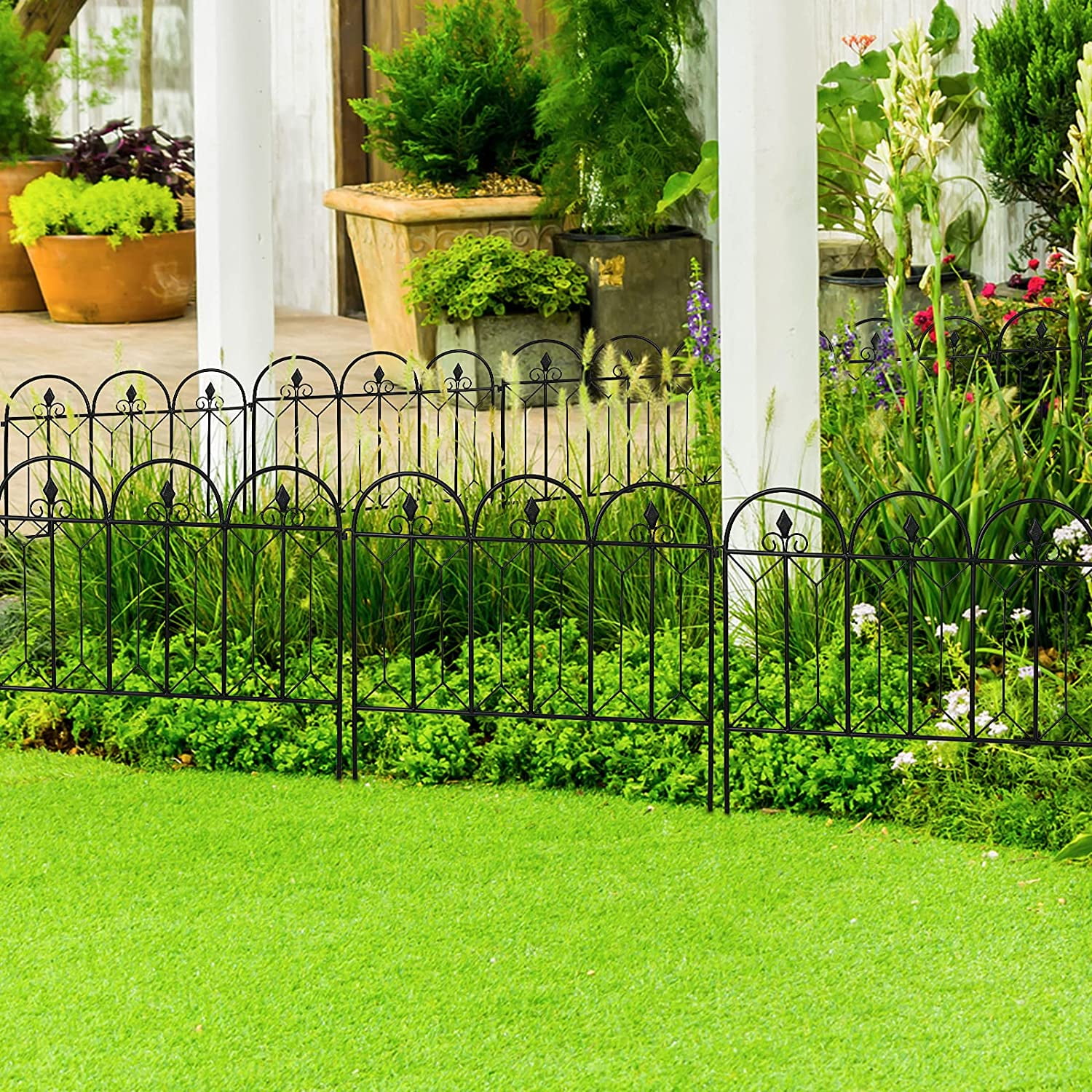 Decorative Metal Garden Border Edging | Shelly Lighting