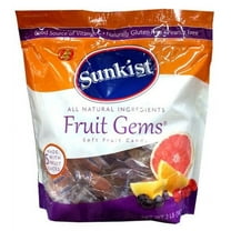 Sunkist Candy Flavored Fruit Gems, Assorted Flavors, 2 lbs - Walmart.com