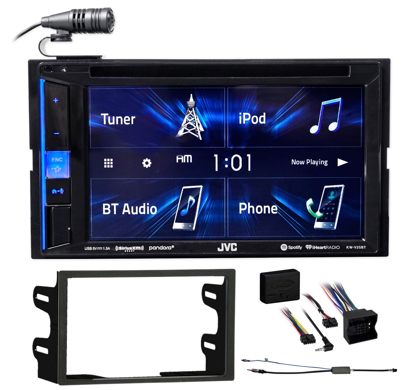 JVC DVD Player Monitor w/Bluetooth/USB/iPhone/Android For 03-06 ...